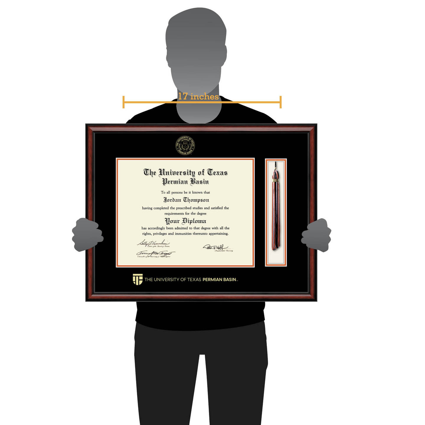 The University of Texas Permian Basin Tassel Edition Diploma Frame in ...