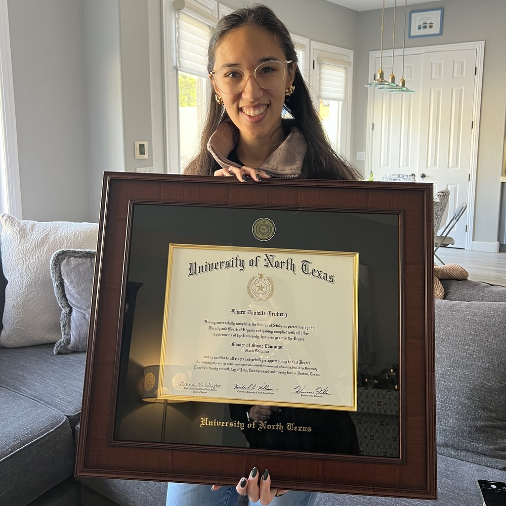 University Of North Texas Diploma Template