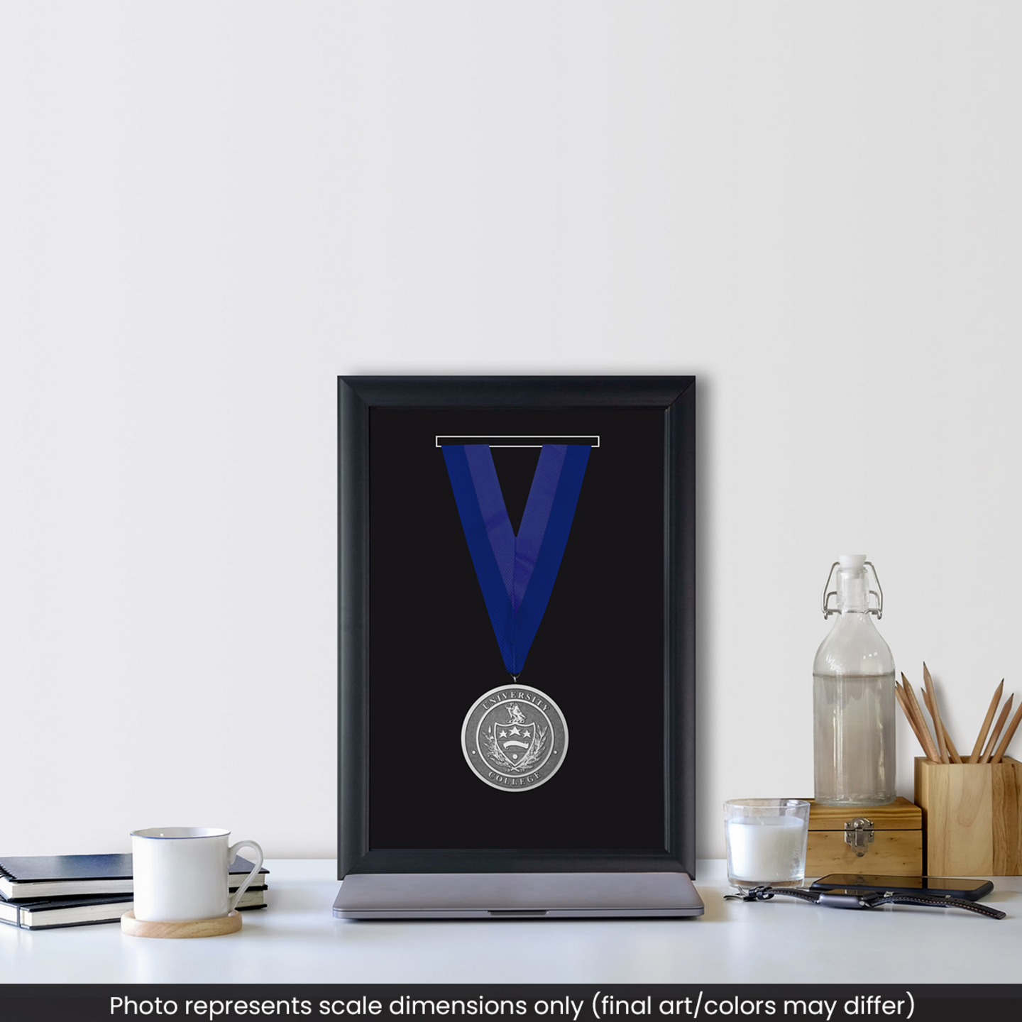 Shadow Box Frames Graduation Medallion Frame in Obsidian - Item #988960