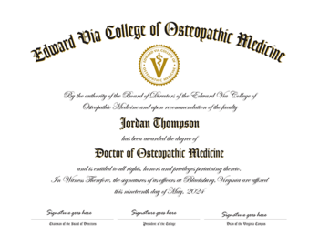 Edward Via College Of Osteopathic Medicine Auburn Campus