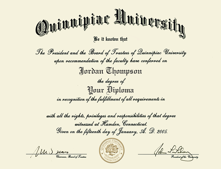 Masters Degree Diploma