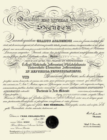 Medical Diploma