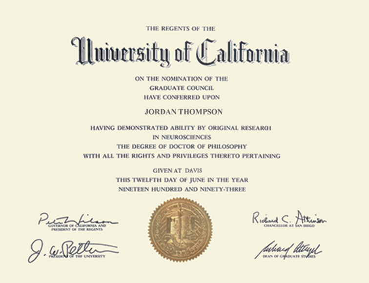 San Francisco University Diploma Frame University Of Art