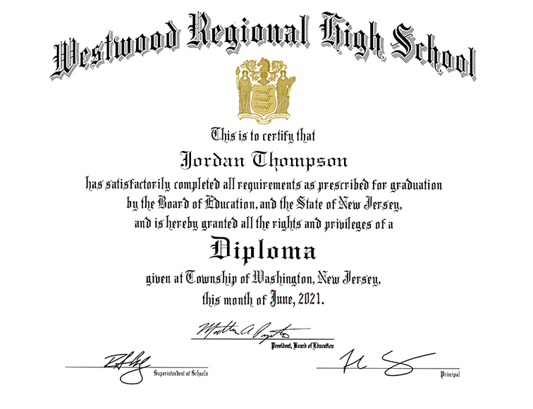 High School Diploma Examples University Diploma PSD, High Quality Free