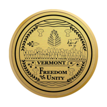 State of Vermont Certificate Frames - Church Hill Classics