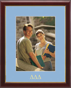 Embossed Photo Frame - Greek Letters - Vertical - Blue in Galleria ...