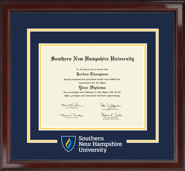 Dimensions Spirit Diploma Frame in Encore Southern New Hampshire ...