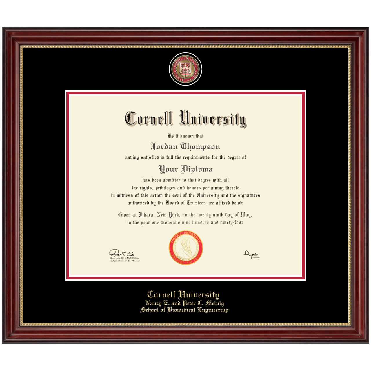 Nancy E. and Peter C. Meinig School of Biomedical Engineering Diploma ...