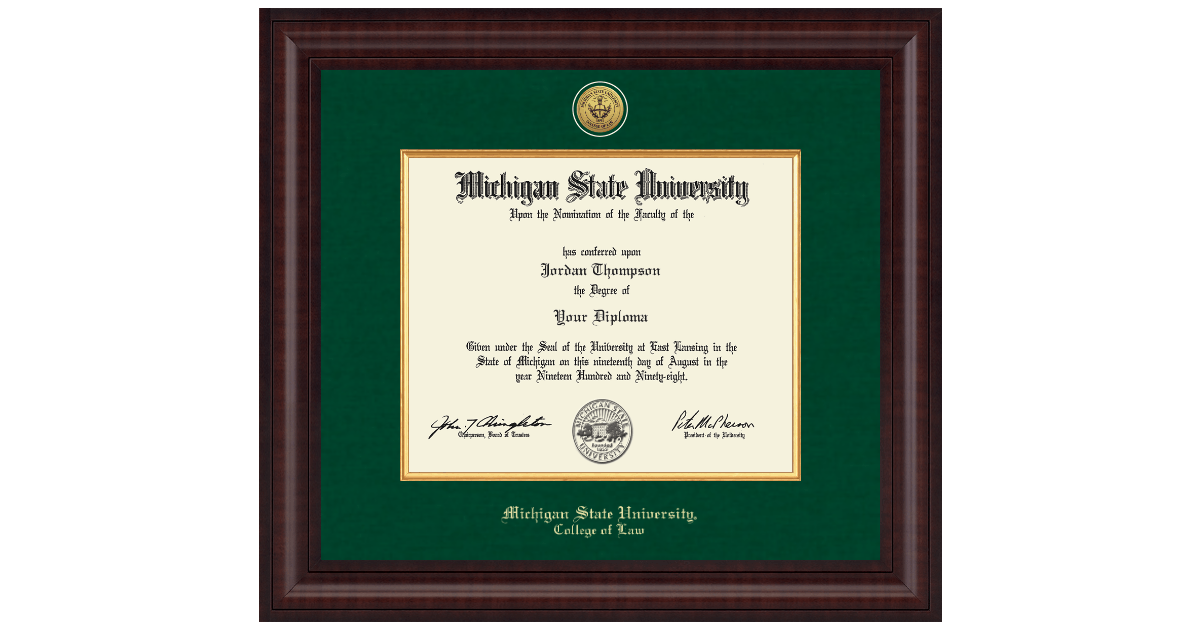 Pre-Dec.2020- Presidential Gold Engraved Diploma Frame in Premier ...