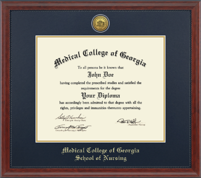 MCG School of Nursing Diploma Frames | Church Hill Classics