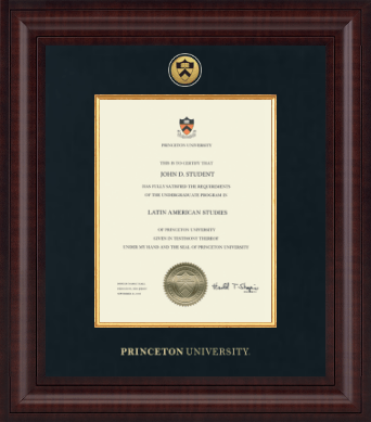 Princeton Certificate Frames Diploma Frames | Church Hill Classics