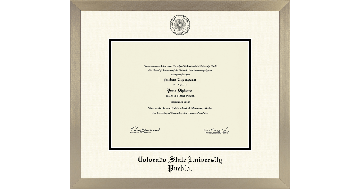 Icon in Light Champagne Colorado State University Pueblo - Item #215873 ...