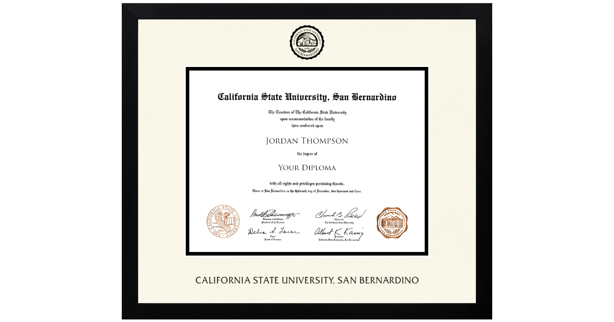 Icon Diploma Frame in Gotham - Item #P89297 from California State ...