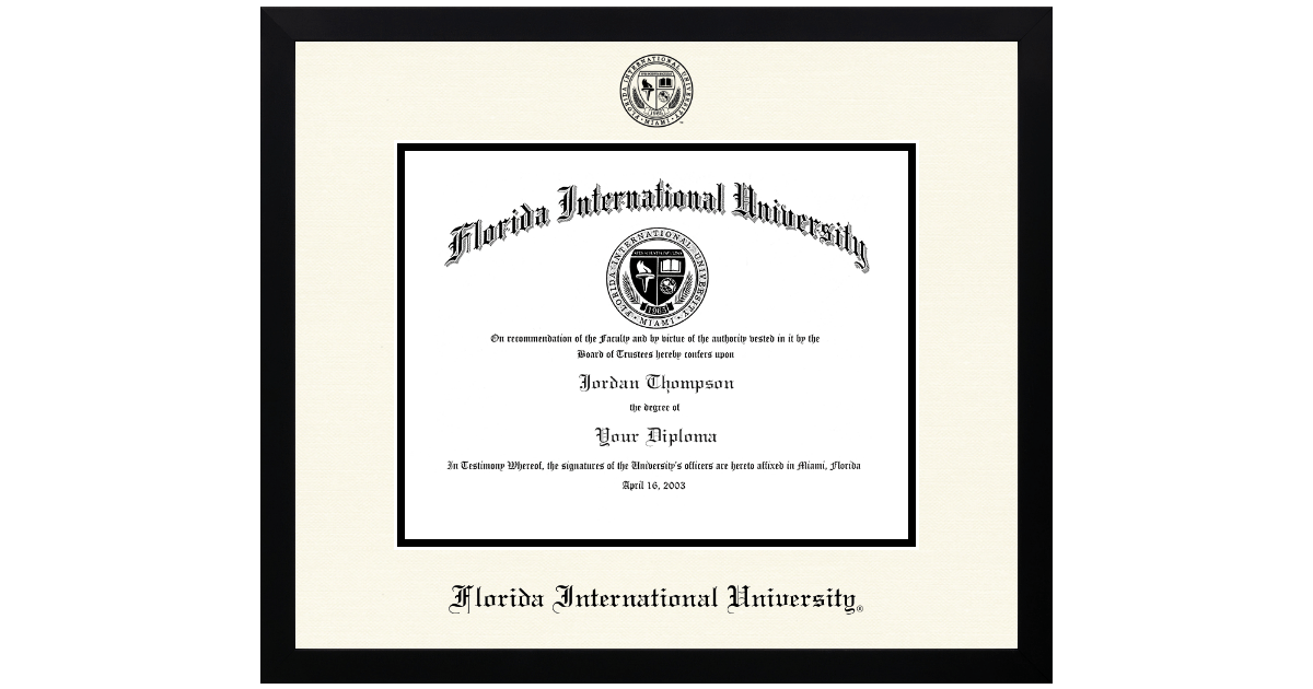 Icon Diploma Frame in Gotham - Item #215873-89586 from Florida ...
