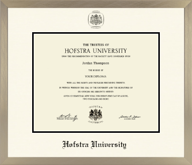Hofstra University Diploma Frame | Church Hill Classics