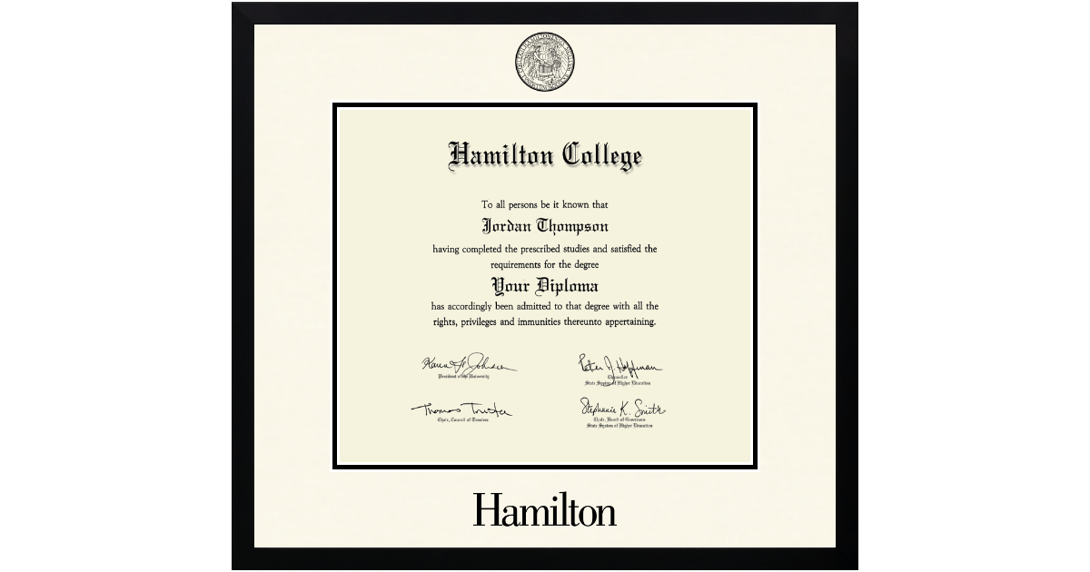 Hamilton College Degrees