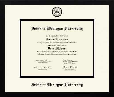 Indiana Wesleyan University Diploma Frame | Church Hill Classics