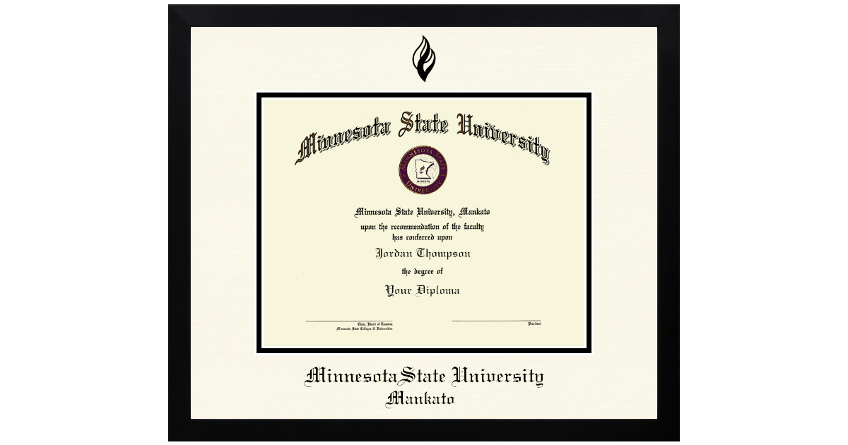 Icon Diploma Frame in Gotham - Item #P90034 from Minnesota State ...