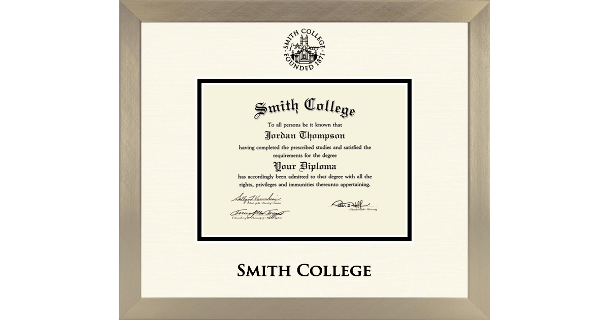 Icon in Light Champagne Smith College - Item #215873-90554 from Smith ...
