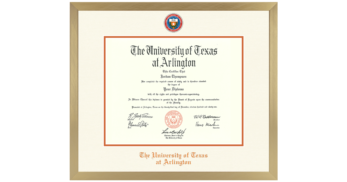 Certificate Frame With Photo University Of Washington Engraved Diploma ...