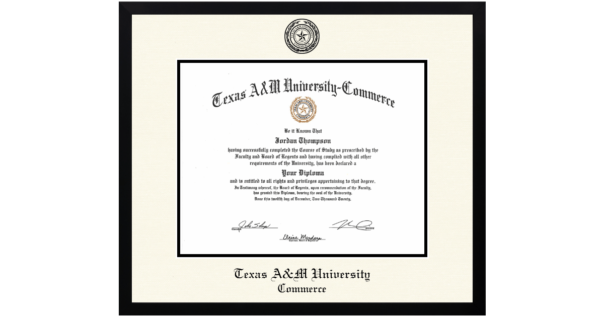 Icon Diploma Frame in Gotham - Item #P91380 from Texas A&M University ...