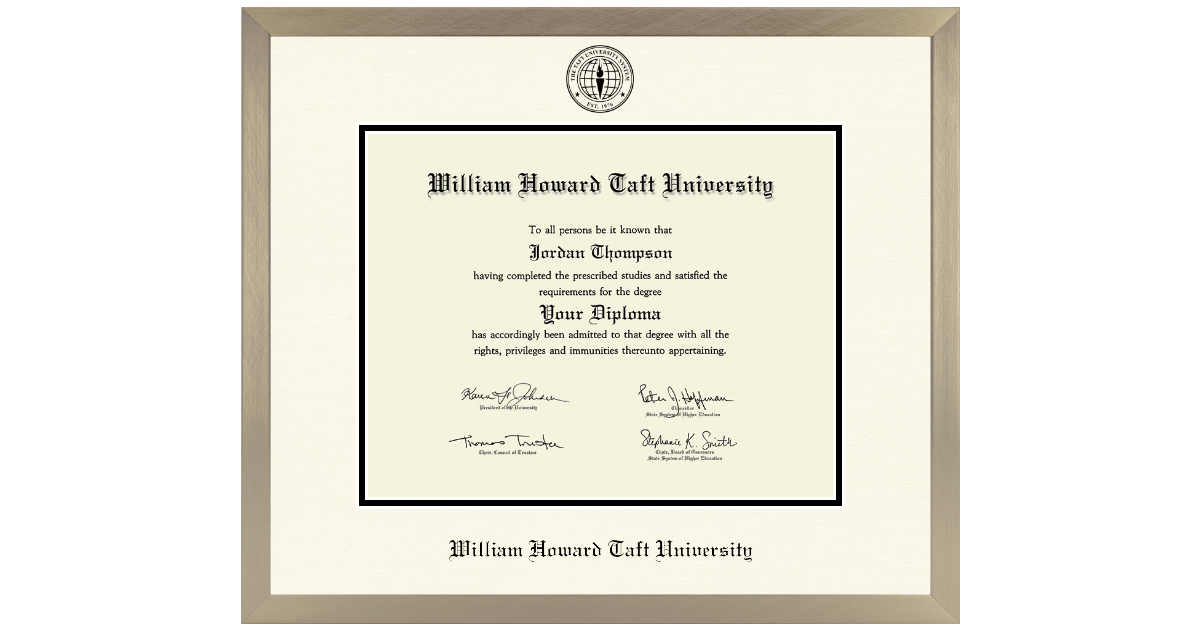 Icon Diploma Frame in Light Champagne - Item #P91506 from William ...