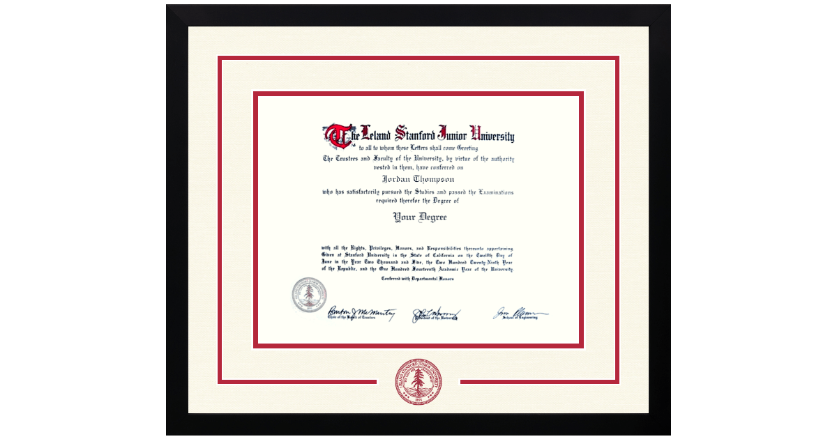 stanford law diploma