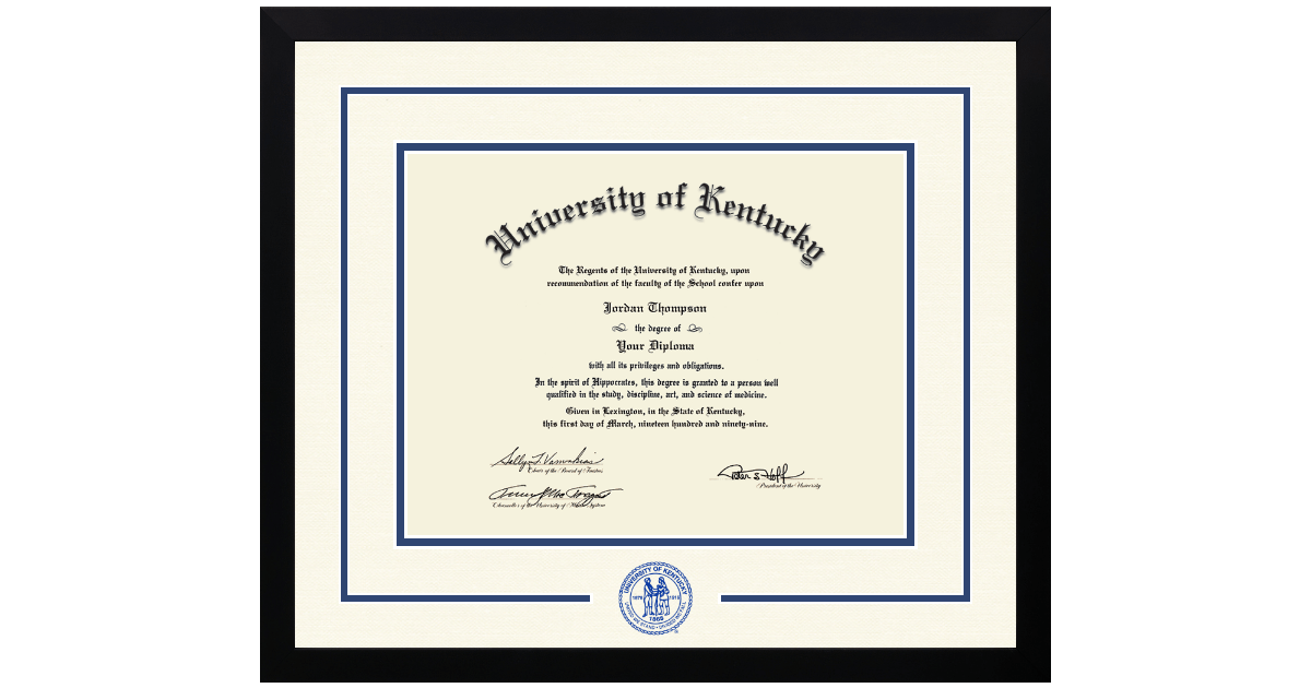 diploma frames uk