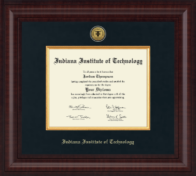 Indiana Institute of Technology Diploma Frame | Church Hill Classics