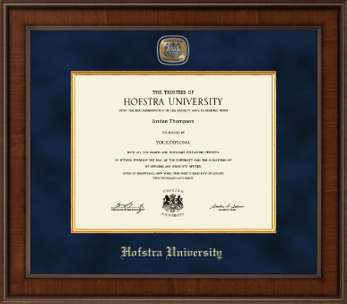 Hofstra University Diploma Frame | Church Hill Classics