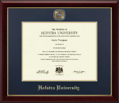 Hofstra University Diploma Frame | Church Hill Classics