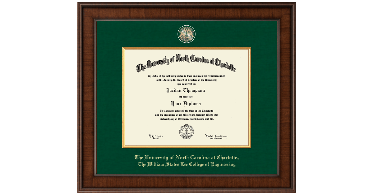 Presidential Masterpiece Diploma Frame in Madison The University of ...