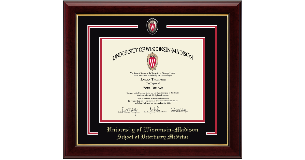 Spirit Shield Curriculum Edition Diploma Frame in Gallery University of ...