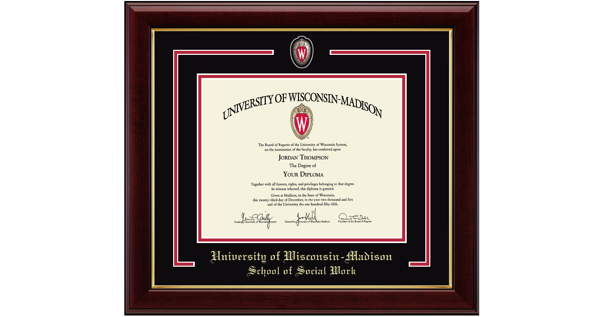 Spirit Shield Curriculum Edition Diploma Frame in Gallery University of ...