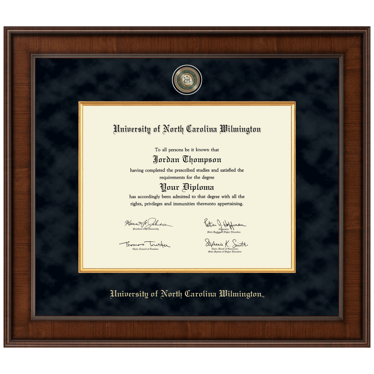 Presidential Masterpiece Diploma Frame in Madison University of North ...