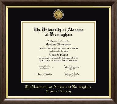 UAB School of Nursing Diploma Frames | Church Hill Classics