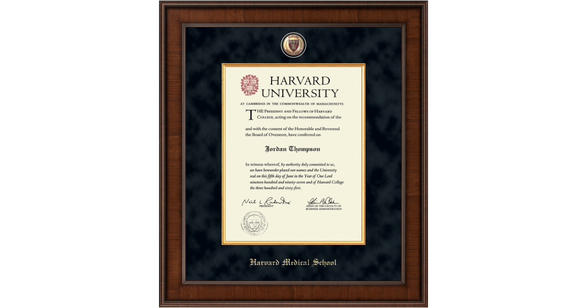 medical degree frames