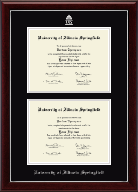 University of Illinois Springfield Diploma Frame | Church Hill Classics