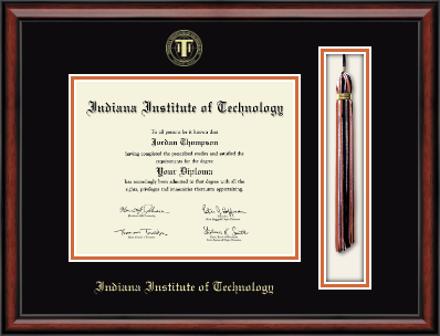 Indiana Institute of Technology Diploma Frame | Church Hill Classics