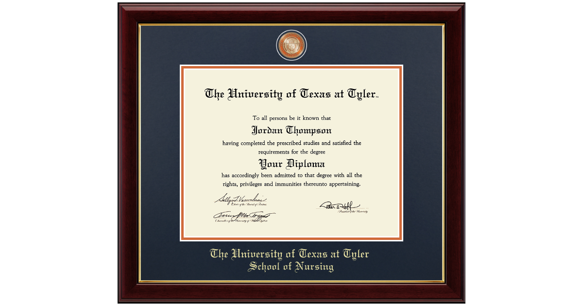Masters/PhD- Masterpiece Medallion Diploma Frame in Gallery The ...