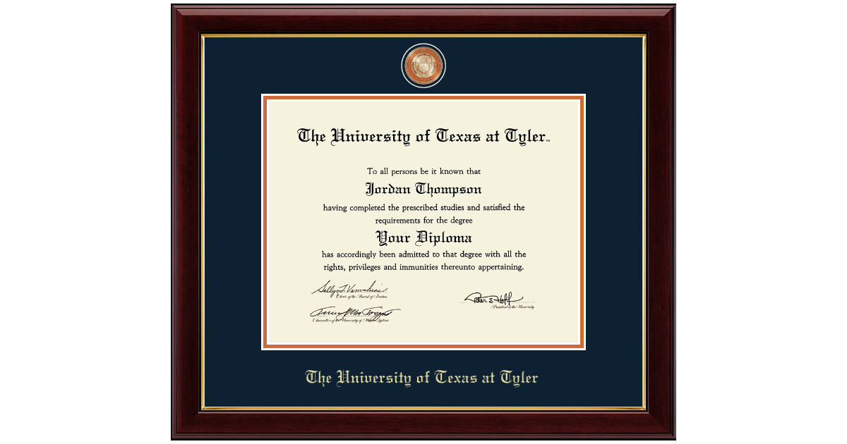 Masters/PhD- Masterpiece Medallion Diploma Frame in Gallery The ...