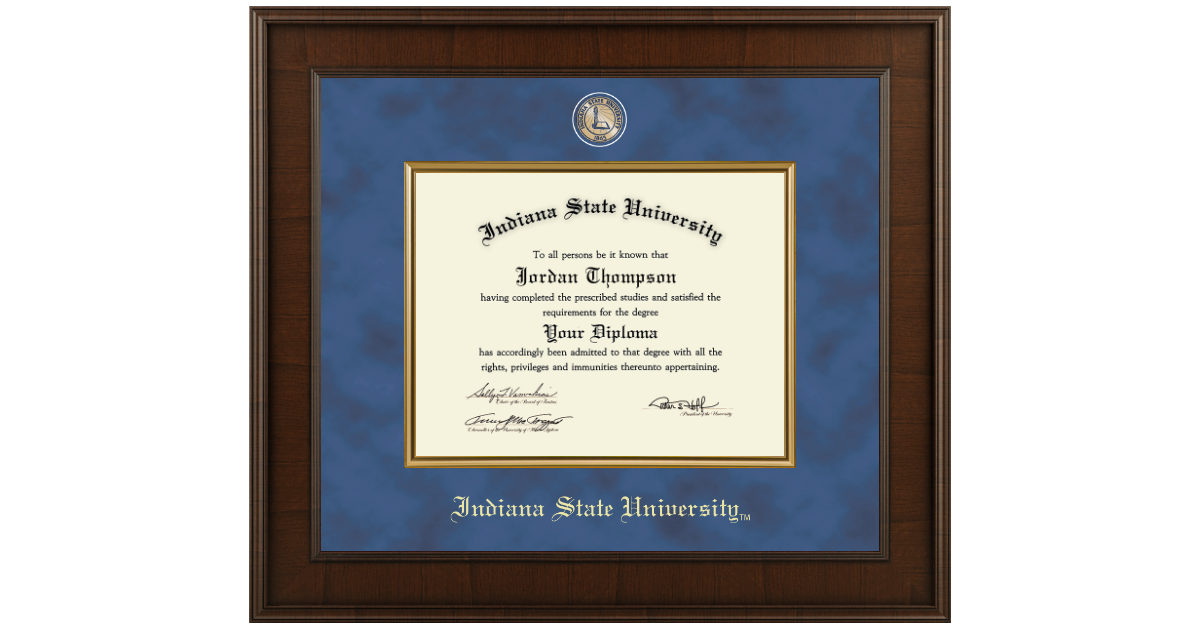 Presidential Masterpiece Diploma Frame in Madison Indiana State ...