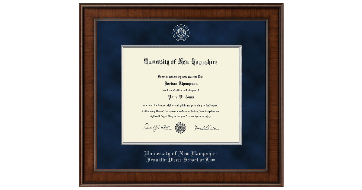Presidential Masterpiece Diploma Frame in Madison University of New ...
