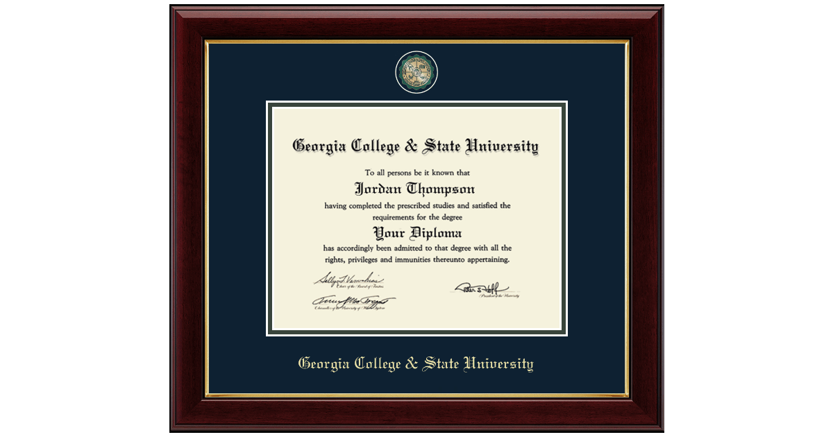 Pre-2023 Bach/Pre-Dec-2015 Mast-Masterpiece Medallion Diploma Frame in ...