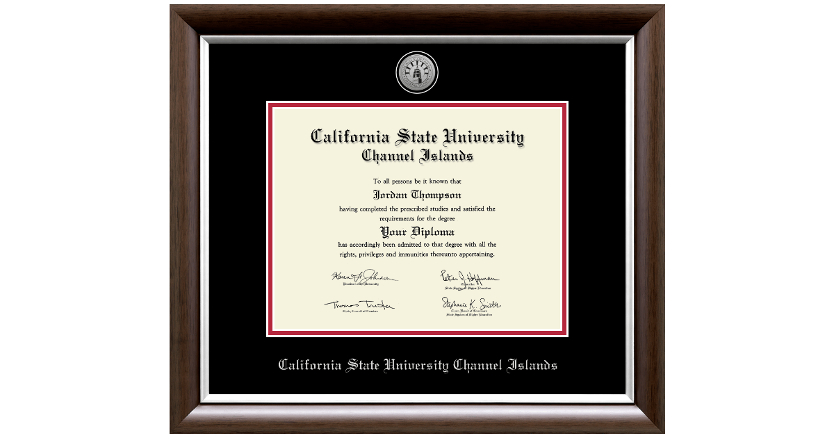 CSU Channel Islands Diploma Frame | Church Hill Classics