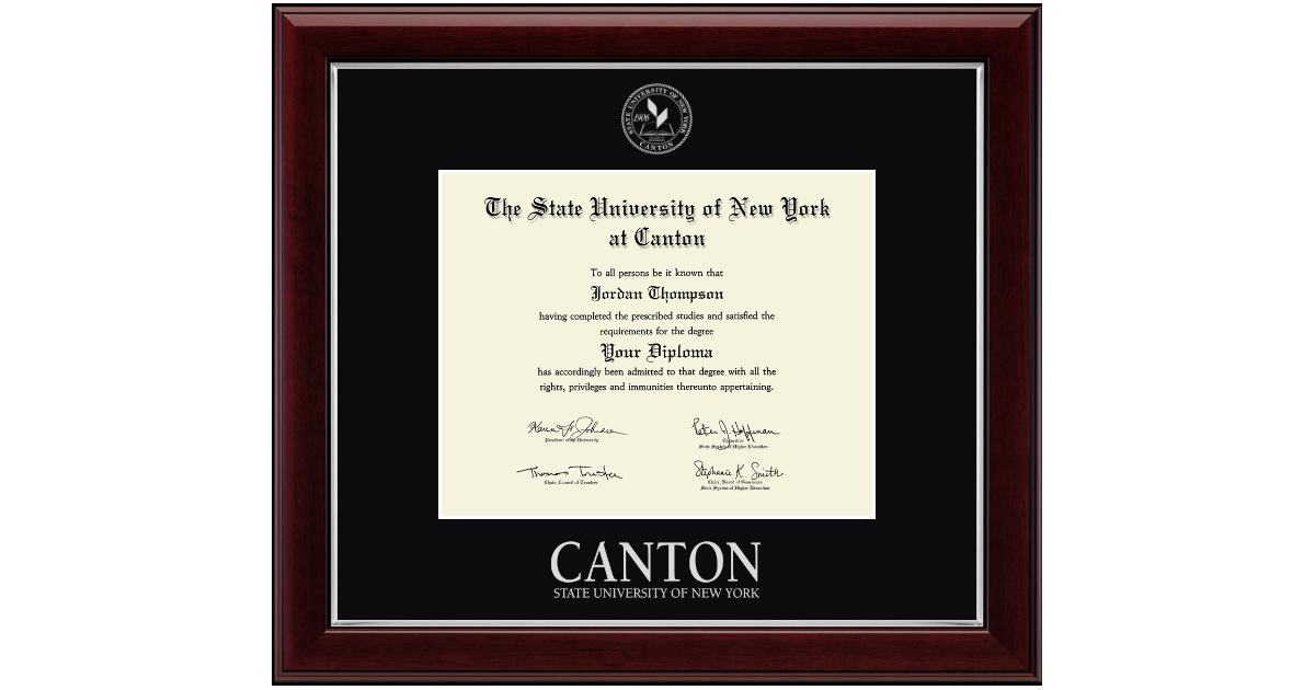 Silver Embossed Diploma Frame in Gallery Silver State University of New ...