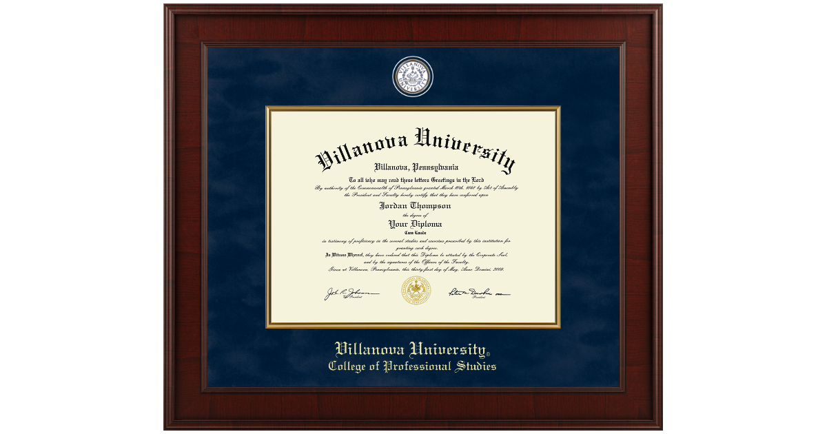 Presidential Masterpiece Diploma Frame in Jefferson Villanova ...