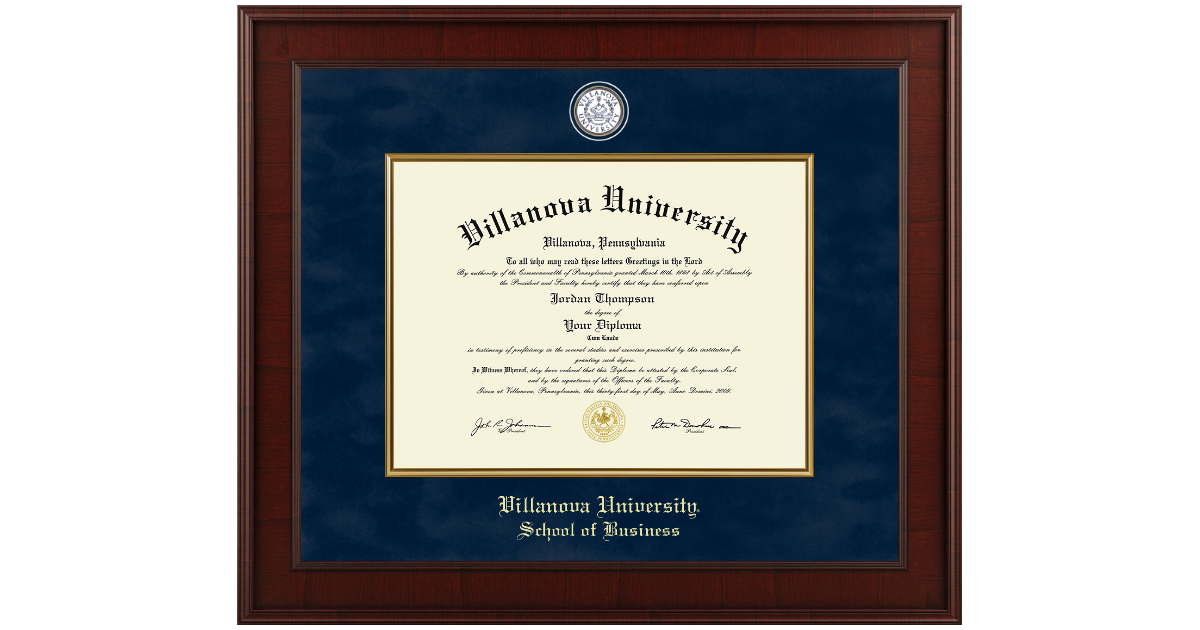 Presidential Masterpiece Diploma Frame in Jefferson Villanova ...