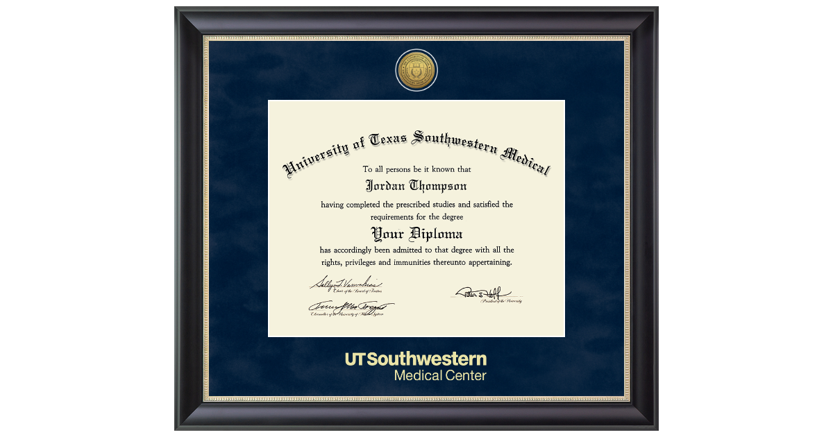 Ut Graduate Degree Diploma University Of Texas Is State's