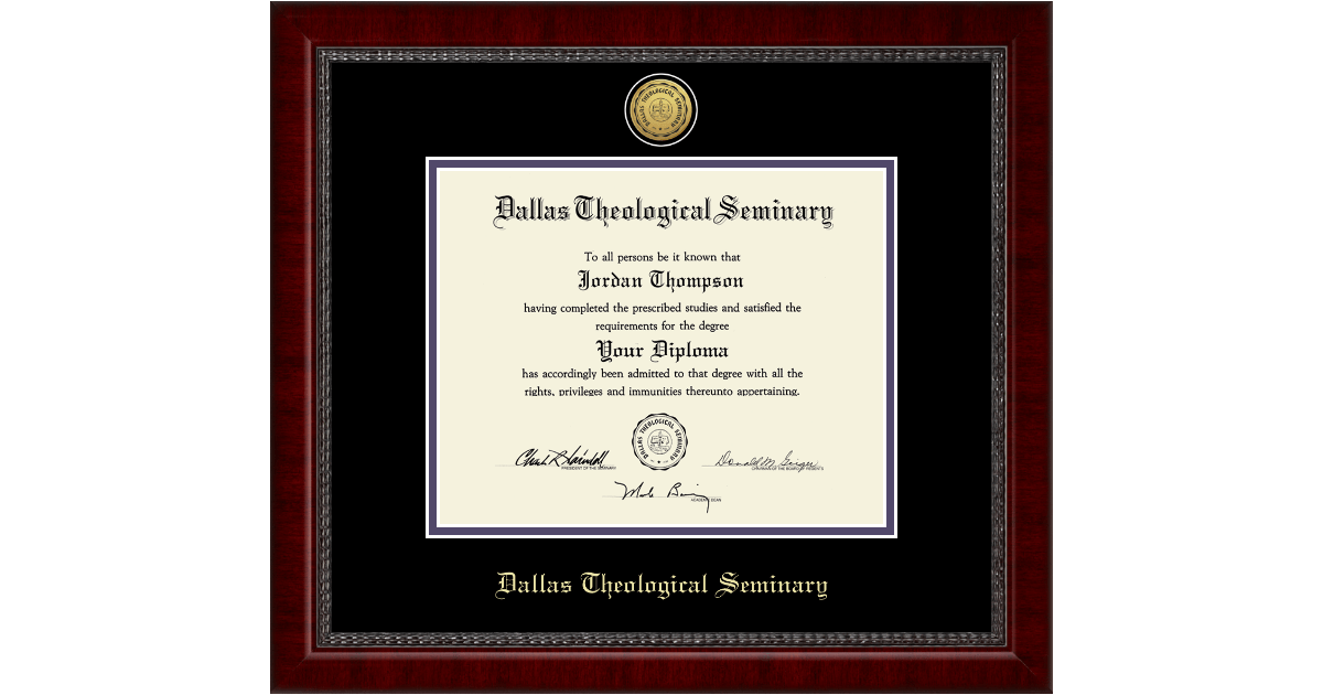 Pre 2006- Gold Engraved Medallion Diploma Frame in Sutton Dallas ...